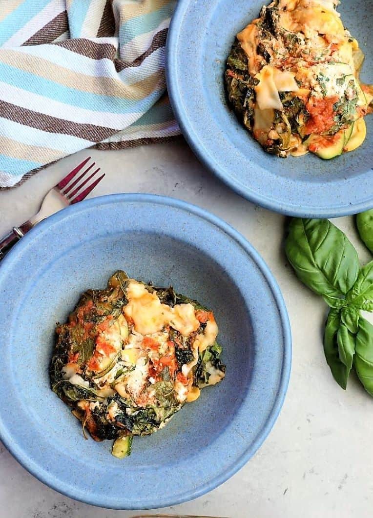 Zucchini Kale Lasagna. All the flavor of lasagna without the carbs or ...