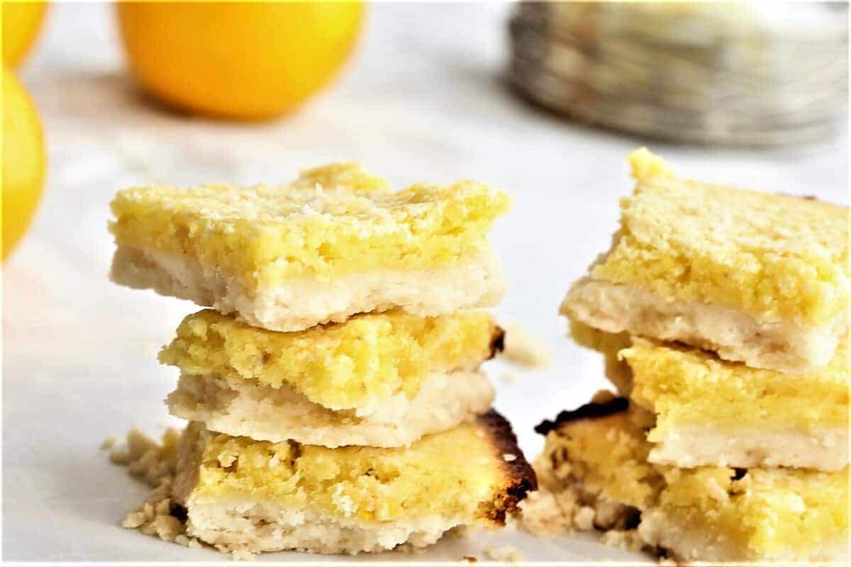 Lemon Bites is a light and tangy gluten free, dairy free snack.