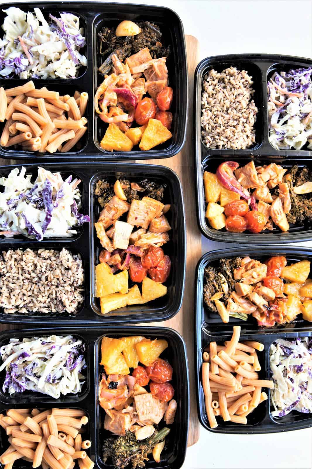 Sheet Pan Veggie Meal Prep delicious 5 Meals Ready In 1 Hour Vegan gf