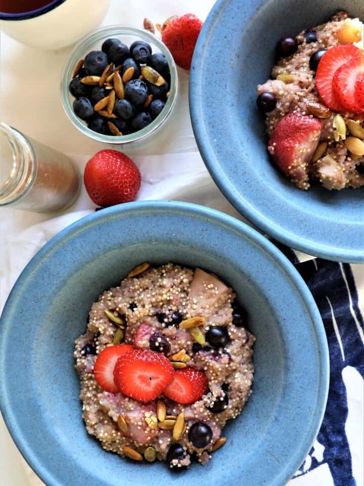 Homemade Instant Pot Vegan Kefir is fresh, creamy and healthy.