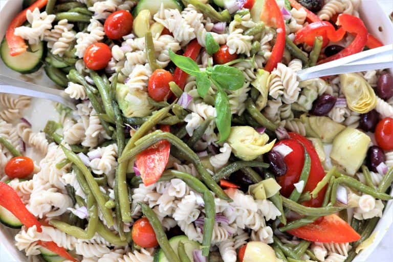 Provencal Pasta Salad - Green Scheme